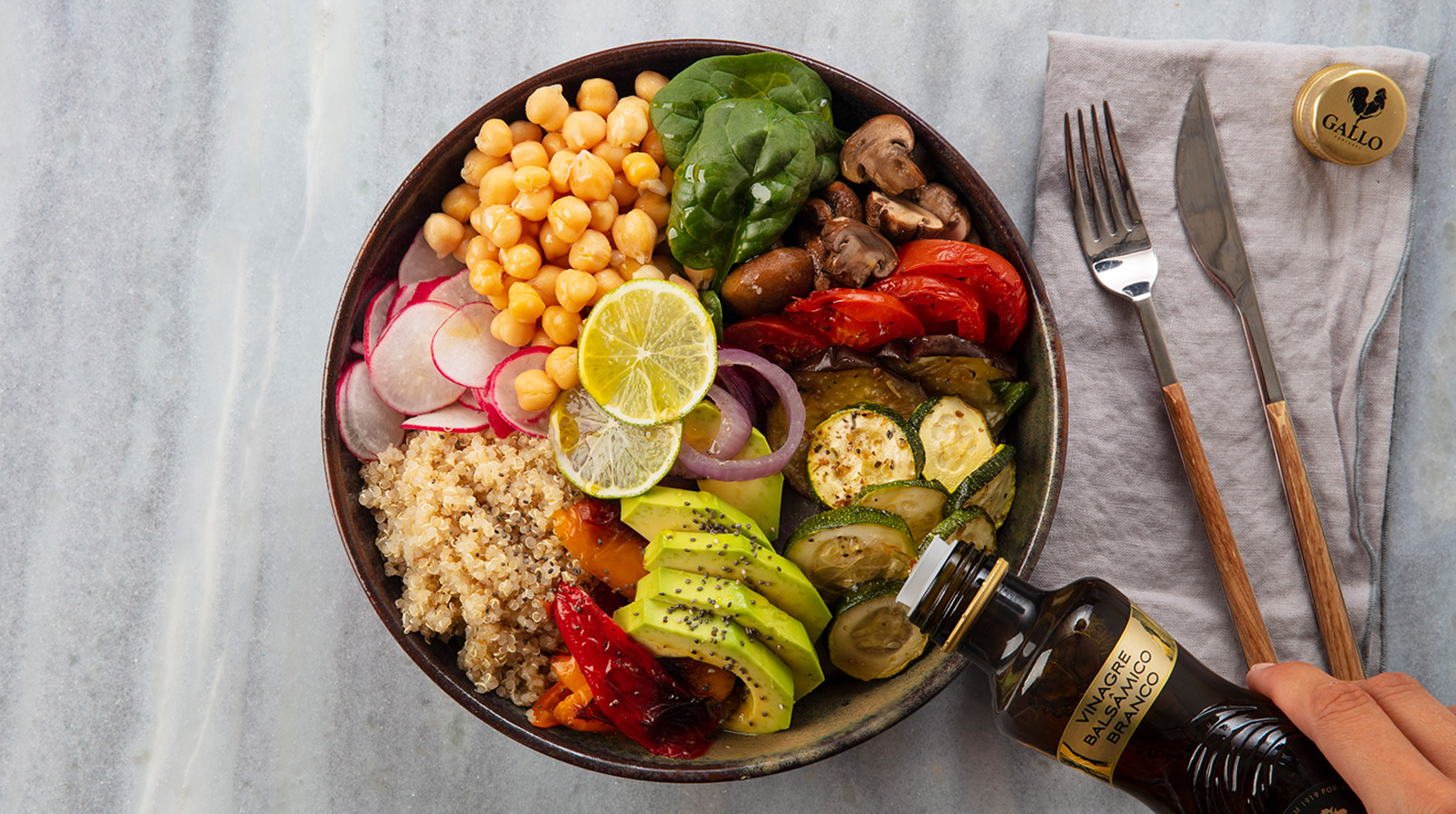 Bowl de legumes assados | Gallo
