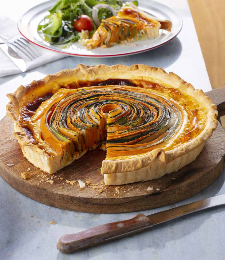 Spiral vegetable tart | Gallo