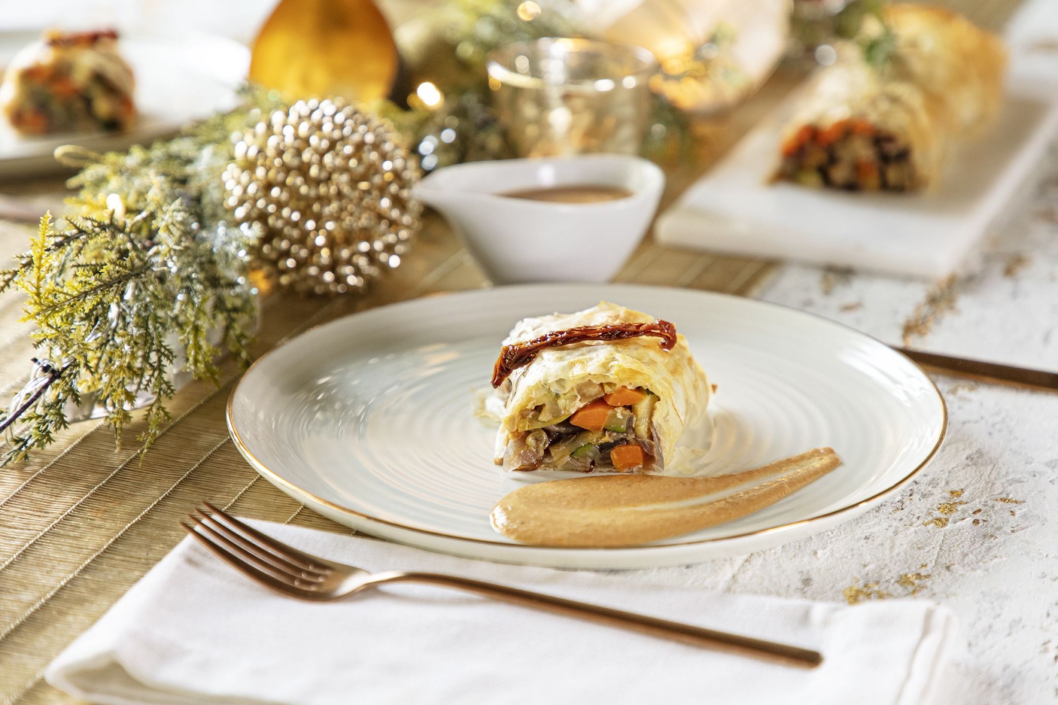 Strudel de legumes de inverno | Gallo